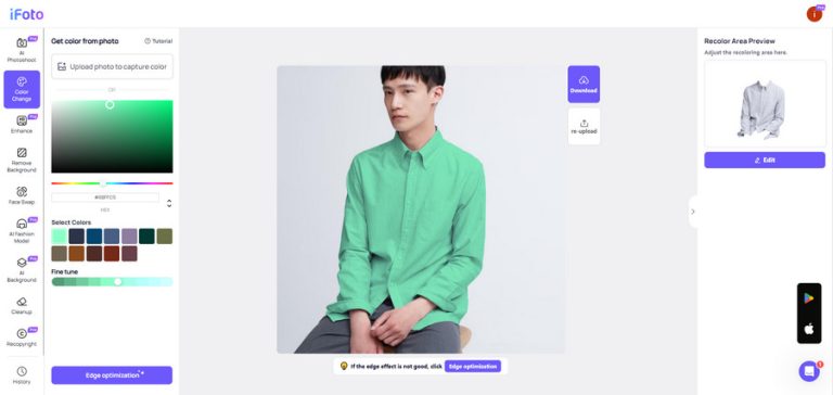 How to Change Color of Formal Shirts - iFoto's Blog