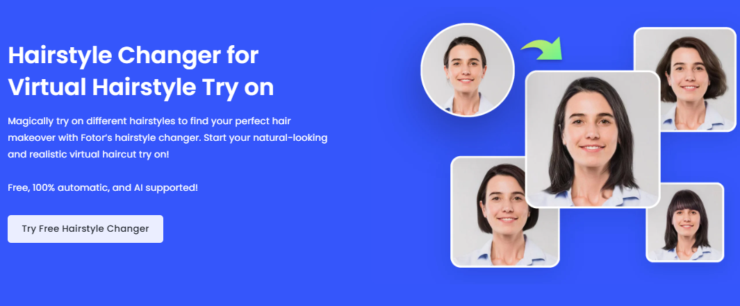 Try a Hairstyle on Your Photo for Free for the New Look in 2025 - iFoto ...