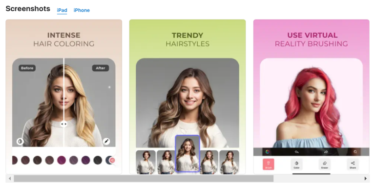 The 8 Best Hair Color Change Apps Reviewed [Latest in 2025] - iFoto's Blog