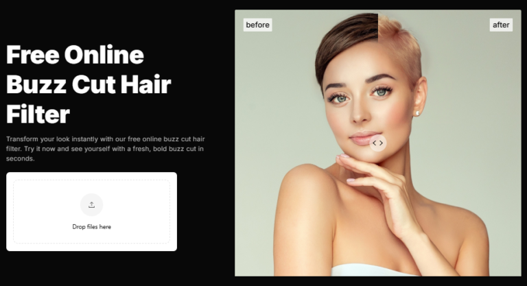 How Would I Look with a Free Buzz Cut Filter? - iFoto's Blog