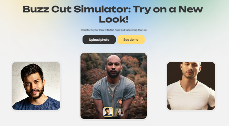 How Would I Look with a Free Buzz Cut Filter? - iFoto's Blog