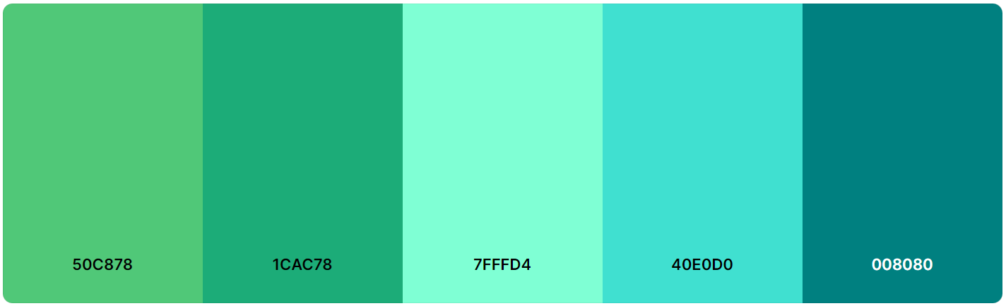 Descubra la belleza del verde azulado: explore su significado ...