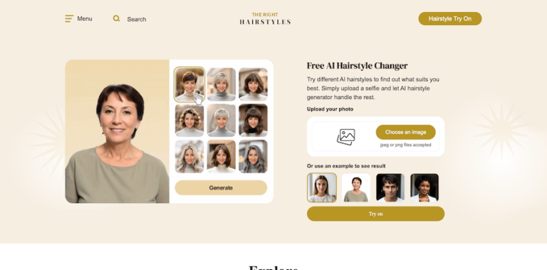 How to Try on Different Hairstyles Online - iFoto's Blog
